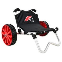 F 2 SUP-Transportwagen F2 "BEACH BUGGY", schwarz, TransportwagenB:71cm H:42cm L:50cm, Aluminium, Kunststoff, Nylon, B:71cm H:42cm L:50cm