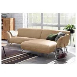 Ecksofa GUTMANN FACTORY "Venezuela", braun (hellbraun), B:280cm H:80cm T:170cm, Sofas