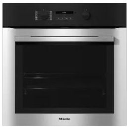 Miele Einbaubackofen "H 2761 BP", A+ (A+++-D), silber (edelstahl, cleansteel), B:59,5cm H:59,6cm T:56,9cm, Backöfen, AirFry-Funktion, Automatikprogramme, Vernetzung mit Miele@Home