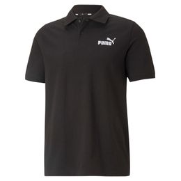 Puma Poloshirt 'Essentials' Herren Gr&ouml;&szlig;e XL schwarz / wei&szlig;