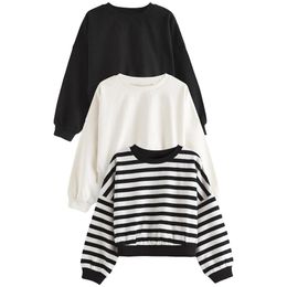 next Sweatshirt girl Black, White size 15 yrs