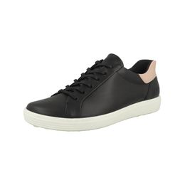 Ecco Sneaker 'Soft 7' Damen Gr&ouml;&szlig;e 43 beige / schwarz