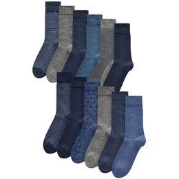 next Socks male Blue, Grey size 9-11