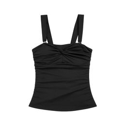 next Tankini Top female Black size 16