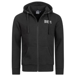 BEN LEE Benlee Sweatjacke Herren Gr&ouml;&szlig;e S schwarz / wei&szlig;