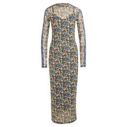 adidas originals Kleid 'adidas originals x Liberty London' Damen Größe 38/40 navy / rot / schwarz / weiß Winterkleid