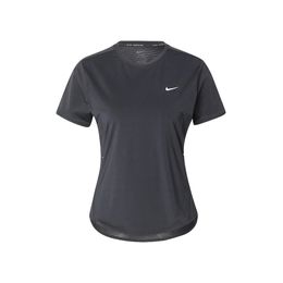 Nike Sportshirt 'Swift' Damen Gr&ouml;&szlig;e M hellgrau / schwarz
