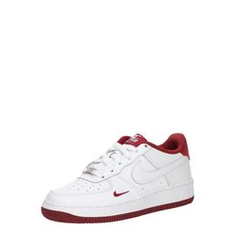Nike Sportswear Sneaker 'Nike Air Force 1' Jungen Gr&ouml;&szlig;e 35.5 dunkelrot / wei&szlig;