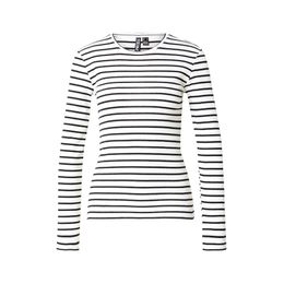 Pieces Shirt 'PCRUKA' Damen Größe L schwarz / weiß