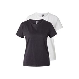 Pieces T-Shirt Damen Gr&ouml;&szlig;e XXL schwarz / wei&szlig;