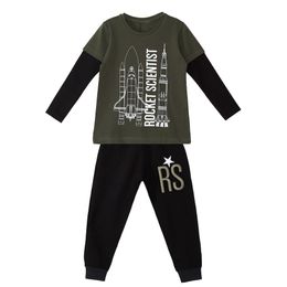 Denokids Tracksuit 'Rocket' boy Black size 134
