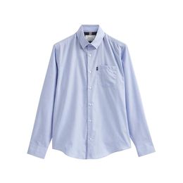 next Button Up Shirt male Blue size XXL