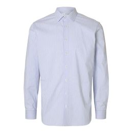 Selected Button Up Shirt male Blue size XS
