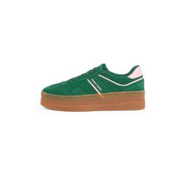 Tommy Jeans Sneaker 'The Greenwich' Damen Größe 38 smaragd / rosa