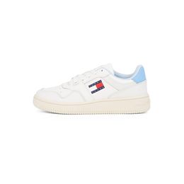 Tommy Jeans Sneaker 'Retro Basket Ess Meg 3A3' Damen Größe 38 navy / hellblau / rot / weiß