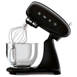 Smeg Küchenmaschine "SMF03BLEU Schwarz", schwarz, B:40,2cm H:37,8cm T:22,1cm, Küchenmaschinen