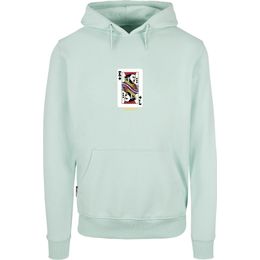 Cayler & Sons Kapuzensweatshirt CAYLER & SONS "Cayler & Sons Herren WL Compton Card Hoody", Herren, Gr. M, grün (bird's egg grün), 70% Baumwolle, 30% Polyester, unifarben, Sweatshirts