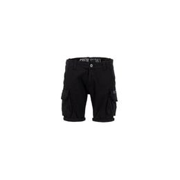 Shorts Alpha Industries "Alpha Industries Men - Shorts Crew Short", Herren, Gr. 29, Normalgrößen, schwarz, Shell: 98% Cotton, 2% Elastane, Lining: 100% Cotton, Hosen