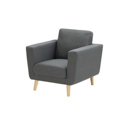 U.N.O uno Sessel Scandi 2223 ¦ grau ¦ Maße (cm): B: 83 H: 84,5 T: 88