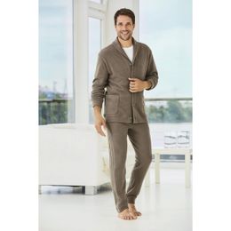 Zimmerli Gentleman-Homesuit, 50/52 - Taupe, Herren, aus Baumwolle