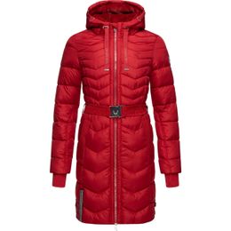Navahoo Damen Steppmantel "Alpenveilchen", rot, Gr. XL, Oberstoff: 100% Polyester; Futter: 100% Polyester; Wattierung: 100% Polyester; &Auml;rmelfutter: