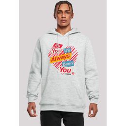 F4NT4STIC Herren Kapuzenpullover "Sex Education It's Always You Netflix TV Series", grau, Gr. XL, Obermaterial: 65% Baumwolle, 35% Polyester,