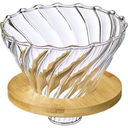 Westmark Permanentfilter "Brasilia", B:11,5cm H:9,7cm T:11,5cm, braun, Kaffeefilter, mit edler Aufsatzhilfe