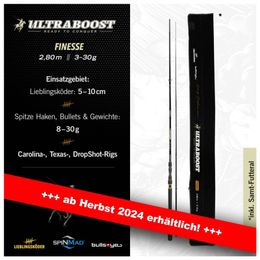 Lieblingsk&ouml;der Ultraboost Finesse 2,80m 3-30g Spinnrute by Bullseye