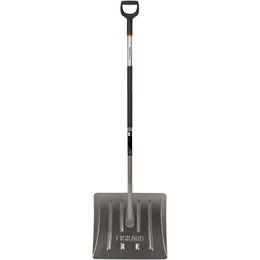 Fiskars Schneeschieber Aluminium lang