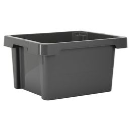 keeeper Dreh- und Stapelbox grau