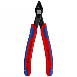 Knipex Seitenschneider 'Electronic Super Knips&reg;' br&uuml;niert 125 mm