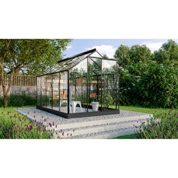 Vitavia Gewächshaus 'Triton 6200' 190,4 x 315 cm mit 3 mm Sicherheitsglas smaragdfarben