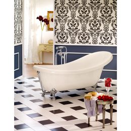 Ottofond Freistehende Badewanne "Azur" weiß 174,5 x 83 cm