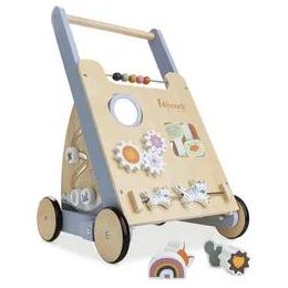 Lauflernwagen hauck "Learn to Walk", bunt, Lauflernhilfen, KinderB:34cm H:52cm T:31cm, Holz, FSC - schützt Wald - weltweit, B:34cm H:52cm T:31cm