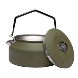 Mil-Tec Edelstahl Teekessel 1 Liter oliv