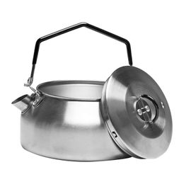 Mil-Tec Edelstahl Teekessel 1 Liter blank