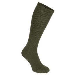 US Socke mit Frotteesohle oliv, Gr&ouml;&szlig;e 39-42