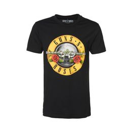 Mister Tee T-Shirt 'Guns n&lsquo; Roses' Herren Gr&ouml;&szlig;e XXL gelb / rot / schwarz