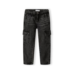 MINOTI Jeans Jungen Gr&ouml;&szlig;e 140/146 black denim