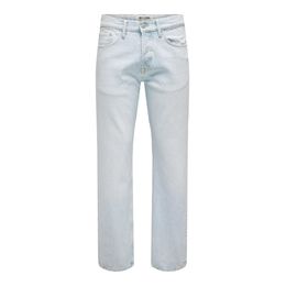 Only & Sons Jeans 'ONSedge' male size 28 Light blue
