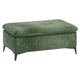 Hockerbank MR. COUCH "Haiti II", grün (dolce 11 grün), B:118cm H:45cm T:66cm, Dolce (100% Polyester), Hocker, Polsterhocker, passend zu der Garnitur, wahlweise mit Kaltschaum