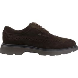 Hogan Scarpa Derby Marrone H393 - Gr. UK_5 - in Braun