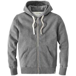 Merz b. Schwanen Herren-Hoodiejacke L Graumelange