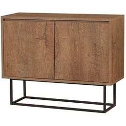 Buffet 2 Türen Dekor Nussbaum L90 cm - Zuri