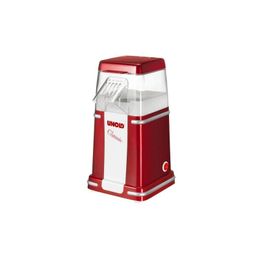 Unold Elektro Unold - 48525 Popcornmaker Classic Rotmetallic-Silber