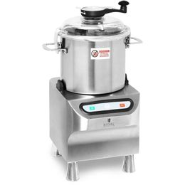 ROYAL CATERING Tischkutter Küchencutter Kutter Küchenmaschine 1500 U/min 8 L Edelstahl Gastro