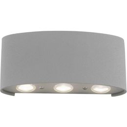 [neu.haus] - paul neuhaus LED-Wandleuchte 9488-21 silber, 4,8 w, 720 lm, 3000 k, IP54