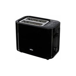 Braun - Domestic Home ht 3010 bk PurEase Schwarz 2-Scheiben-Toaster