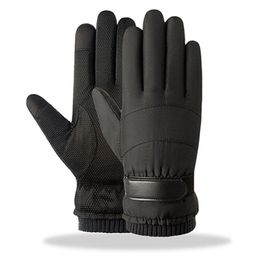 Warme Winterhandschuhe, winddicht, wasserdicht, Thermo-Skihandschuhe, rutschfeste Touchscreen-Fahrradhandschuhe für Radfahren, Skifahren, Laufen,