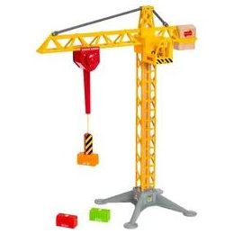 Spielzeug-Kran Brio "Brio WORLD, Großer Baukran mit Licht", bunt, Spielzeugfahrzeuge, KinderH:50cm, Holz, Kunststoff, FSC - schützt Wald - weltweit, H:50cm